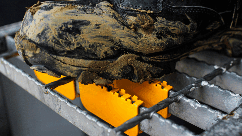 Yellow Anti-Slip Clips - Steel (TSU25/TSU32) - Titan Safety