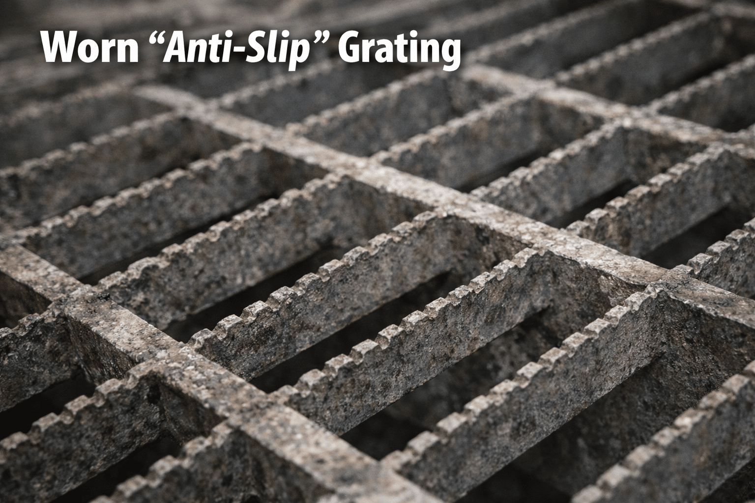'Anti-Slip' Grating Stairs: Why Slips Still Happen